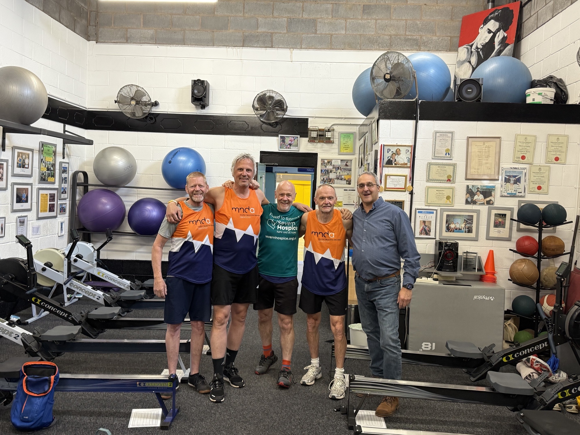 7-in-7 rowing challenge for charity - McPhillips