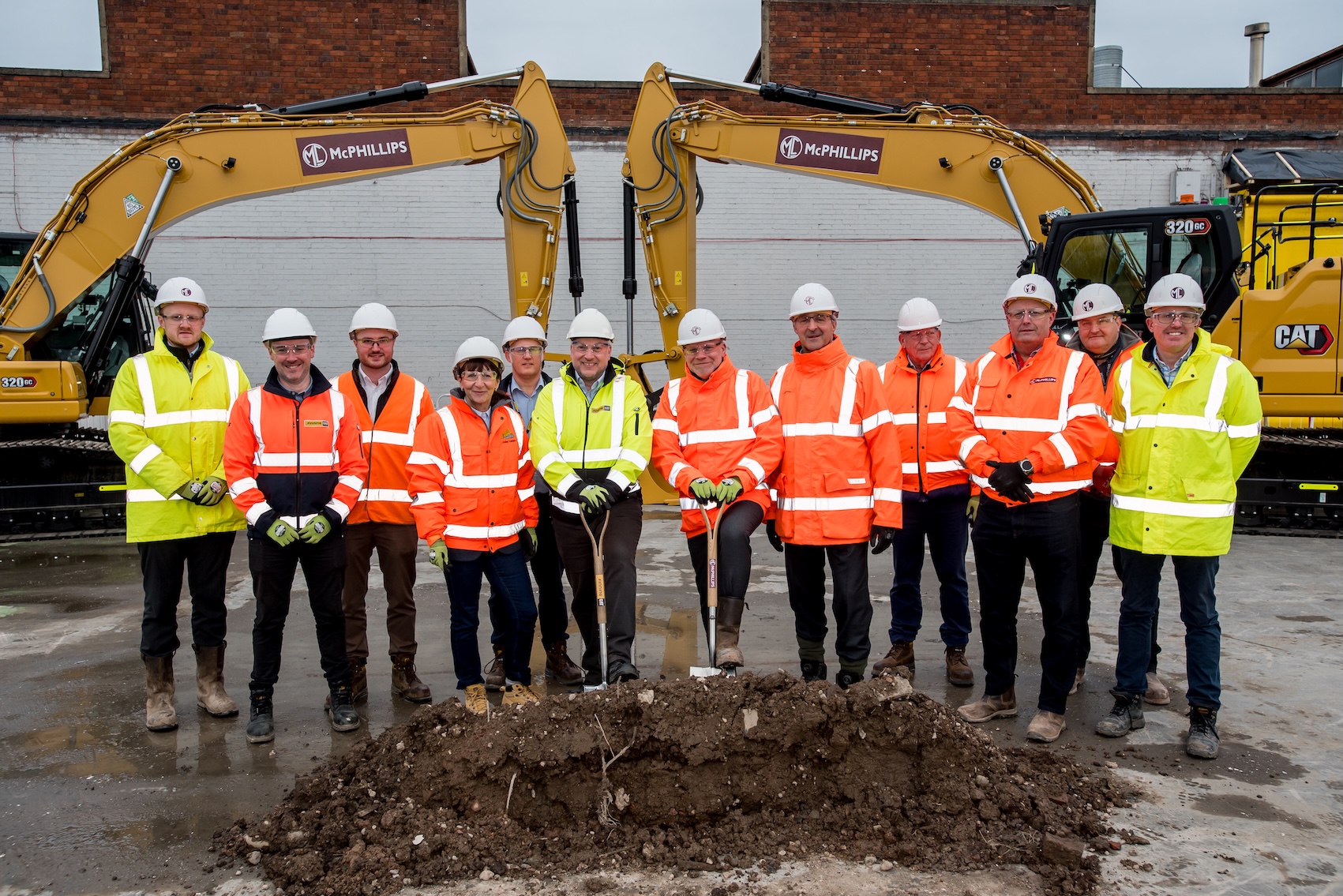 McPhillips start work on Finning Rebuild workshop - McPhillips